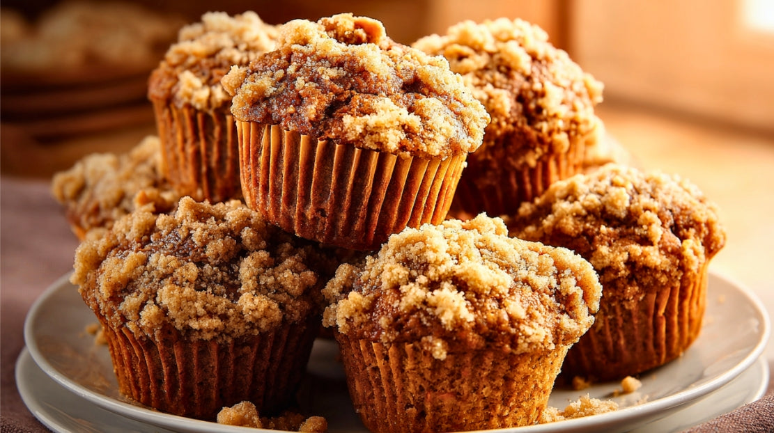 Spiced Carrot Muffins | Cozy Low-FODMAP Baking