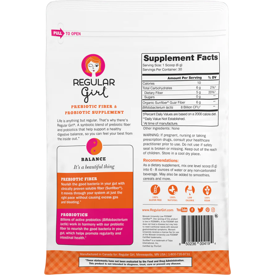 Buy Regular Girl Original Powder | Gut Supplement for Women