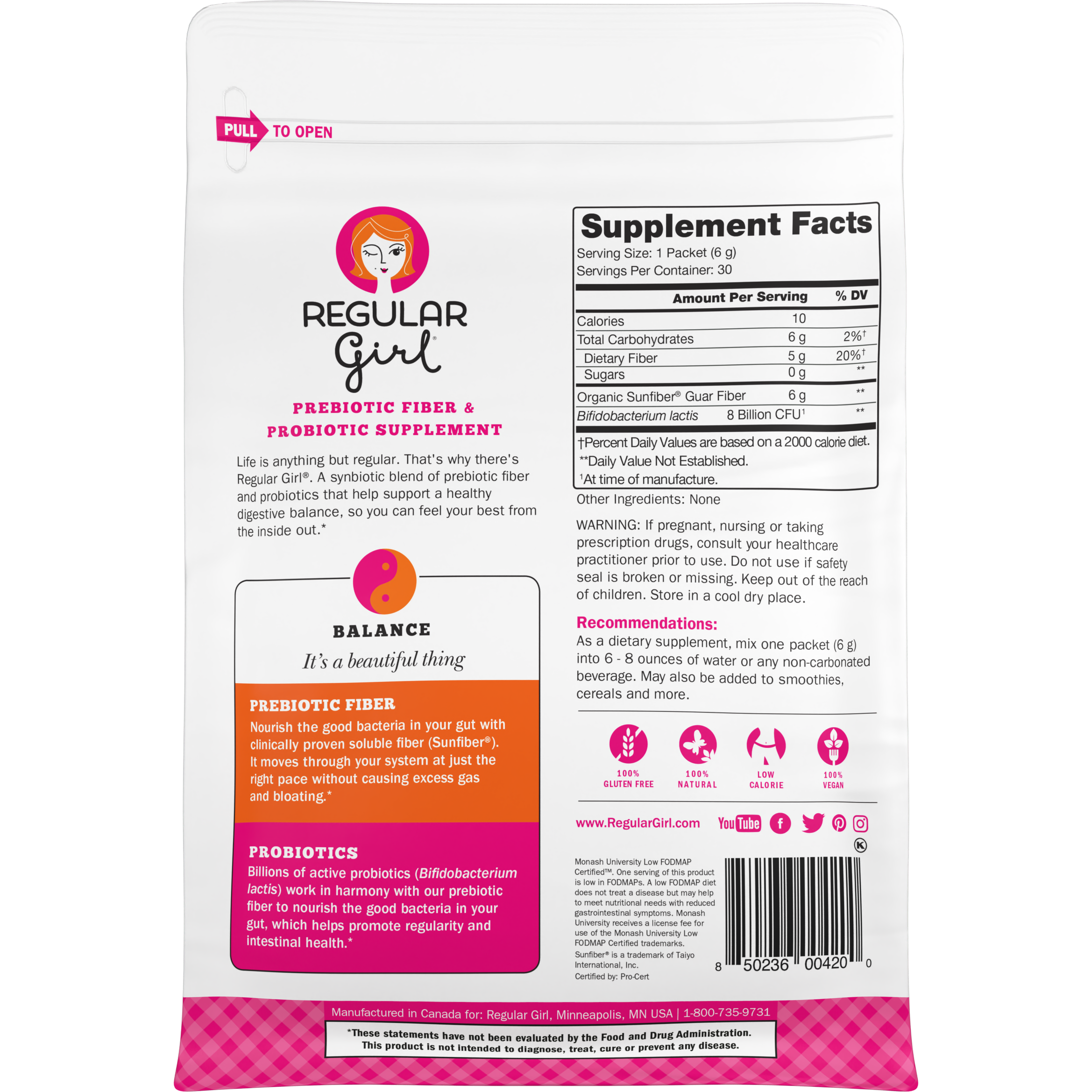 Regular Girl On-the-Go for Women Dietary Supplement | Buy Now